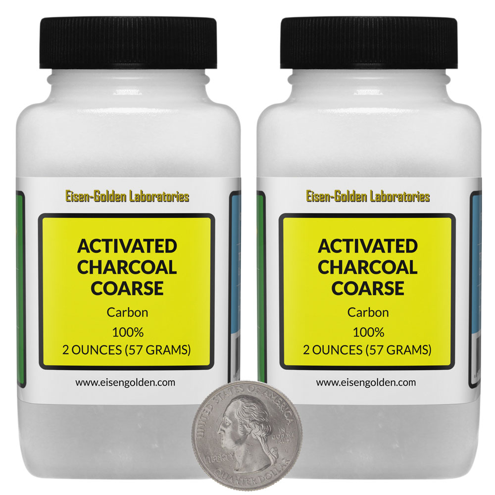 Activated Charcoal 4 Ounces 2 Bottles