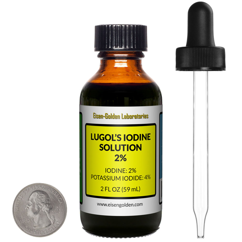 Lugol's Solution 2% 2 Fluid Ounces 1 Bottle