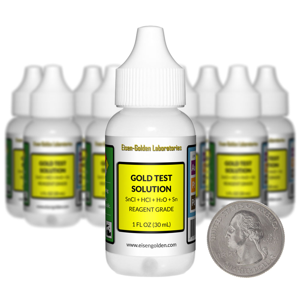 Stannous Chloride Test Solution 10 Fluid Ounces 10 Bottles